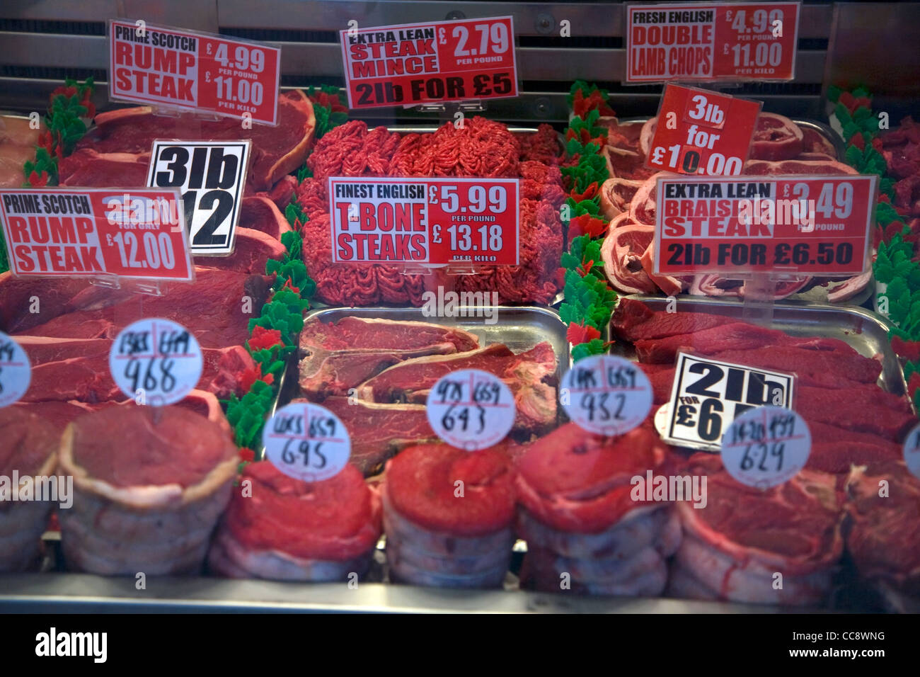 Butchers shop window uk hi-res stock photography and images - Alamy