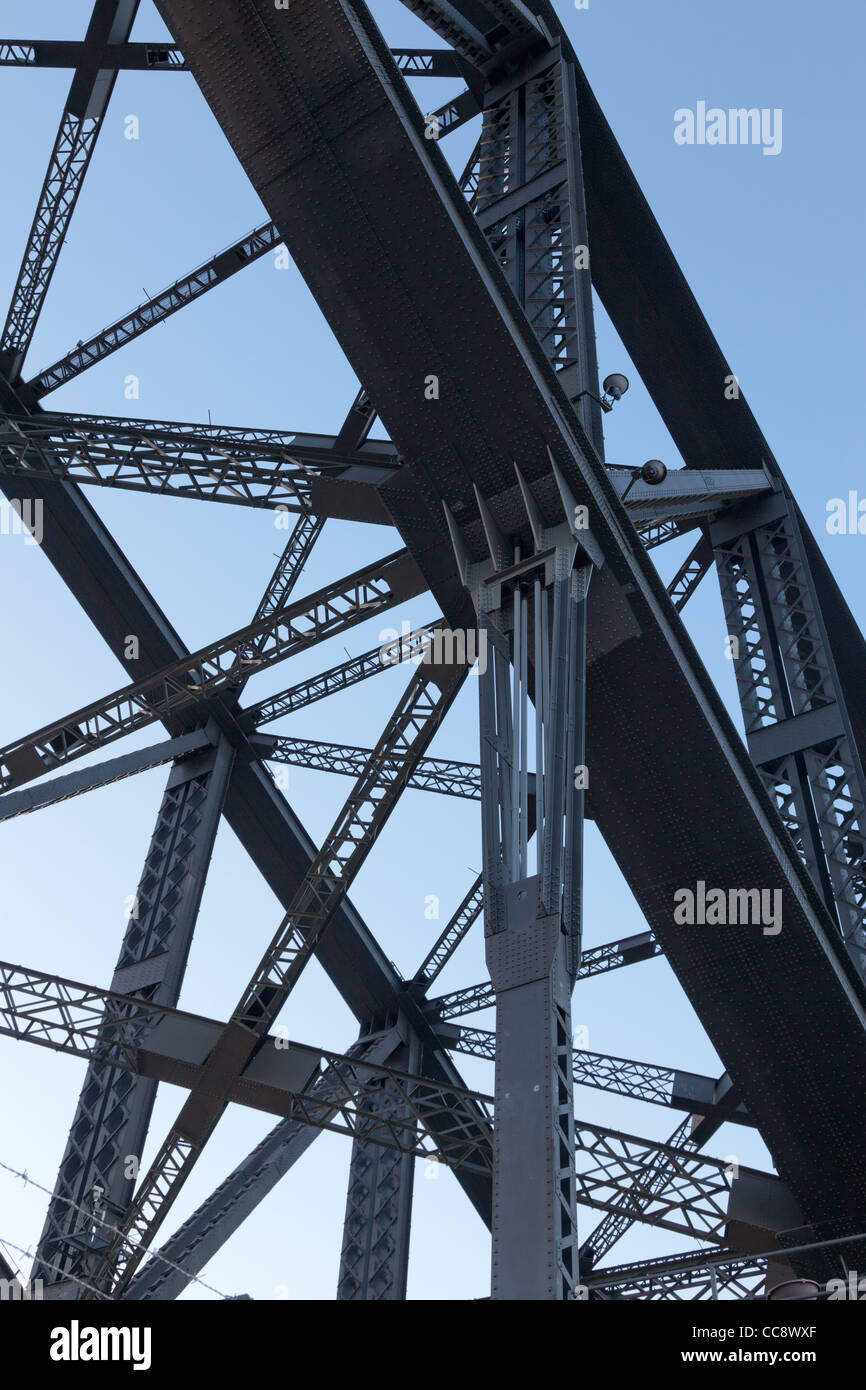 Metalwork of the Sydney Harbour Bridge Stock Photo - Alamy