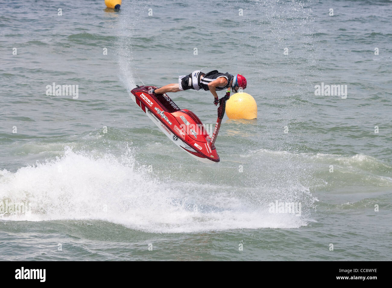 Jet Ski Freestyle Competition Stock Photo - Alamy