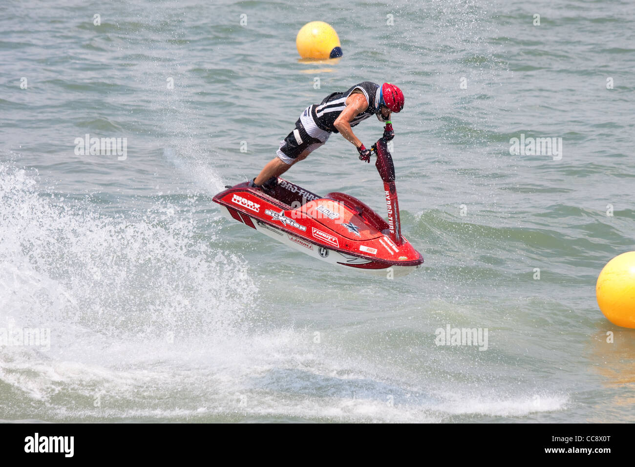 Jet Ski Freestyle Competition Stock Photo - Alamy