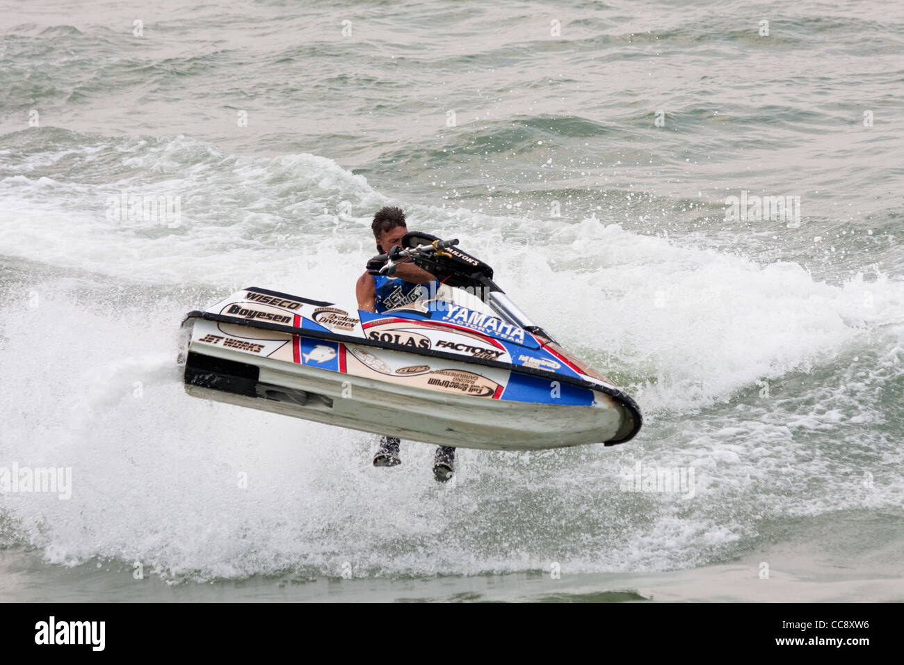 Jet Ski Freestyle Competition Stock Photo - Alamy