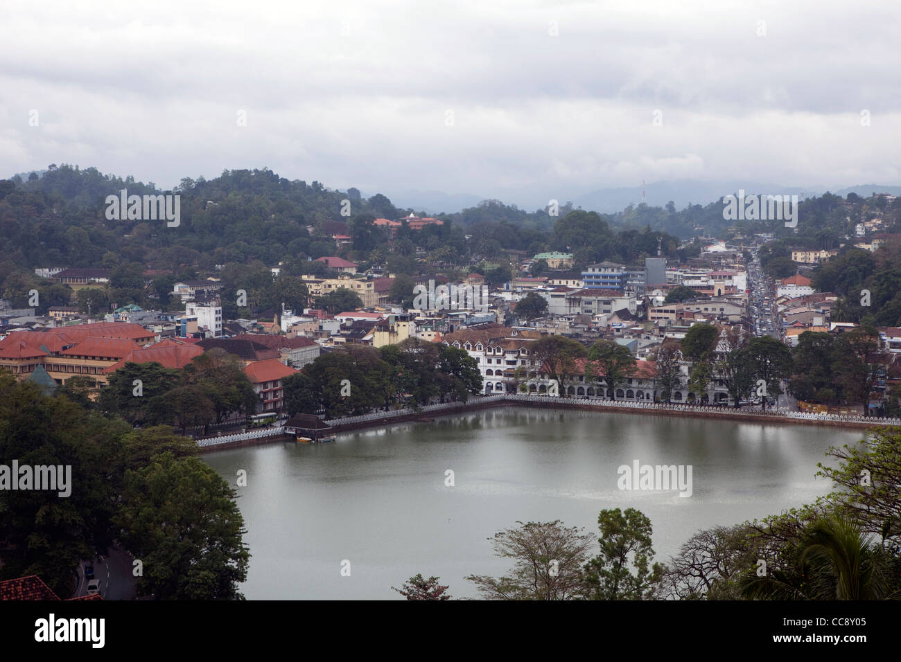 A view of the city of Kandy in Sri Lanka Stock Photo - Alamy