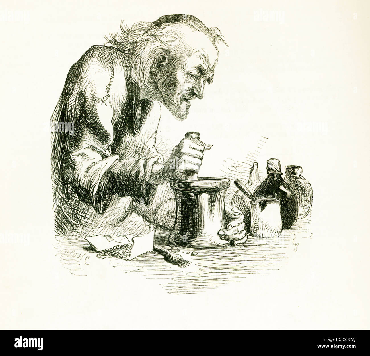 Romeo takes poison hi-res stock photography and images - Alamy