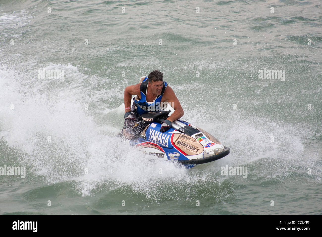 Jet Ski Freestyle Competition Stock Photo - Alamy