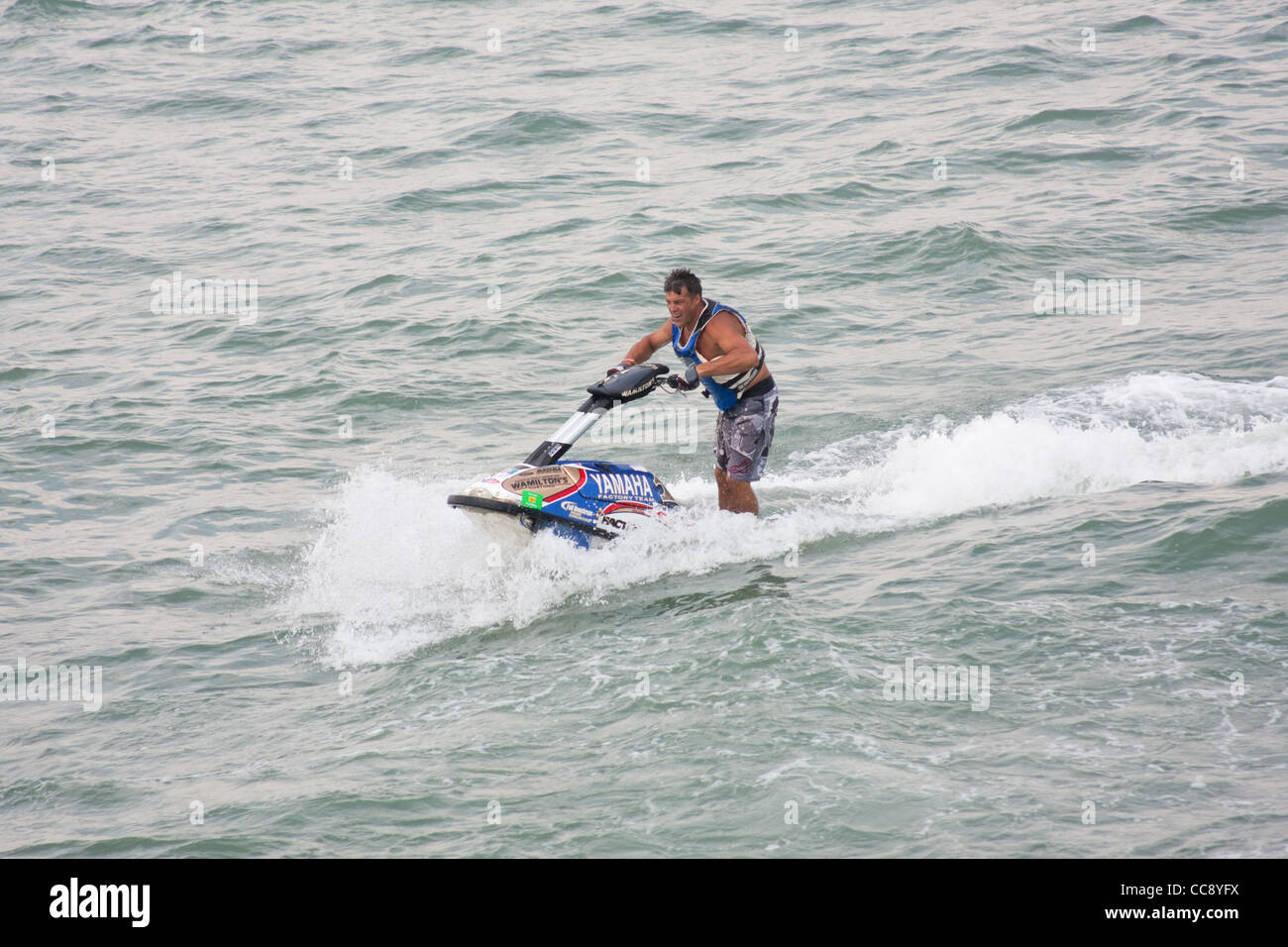 Jet Ski Freestyle Competition Stock Photo - Alamy