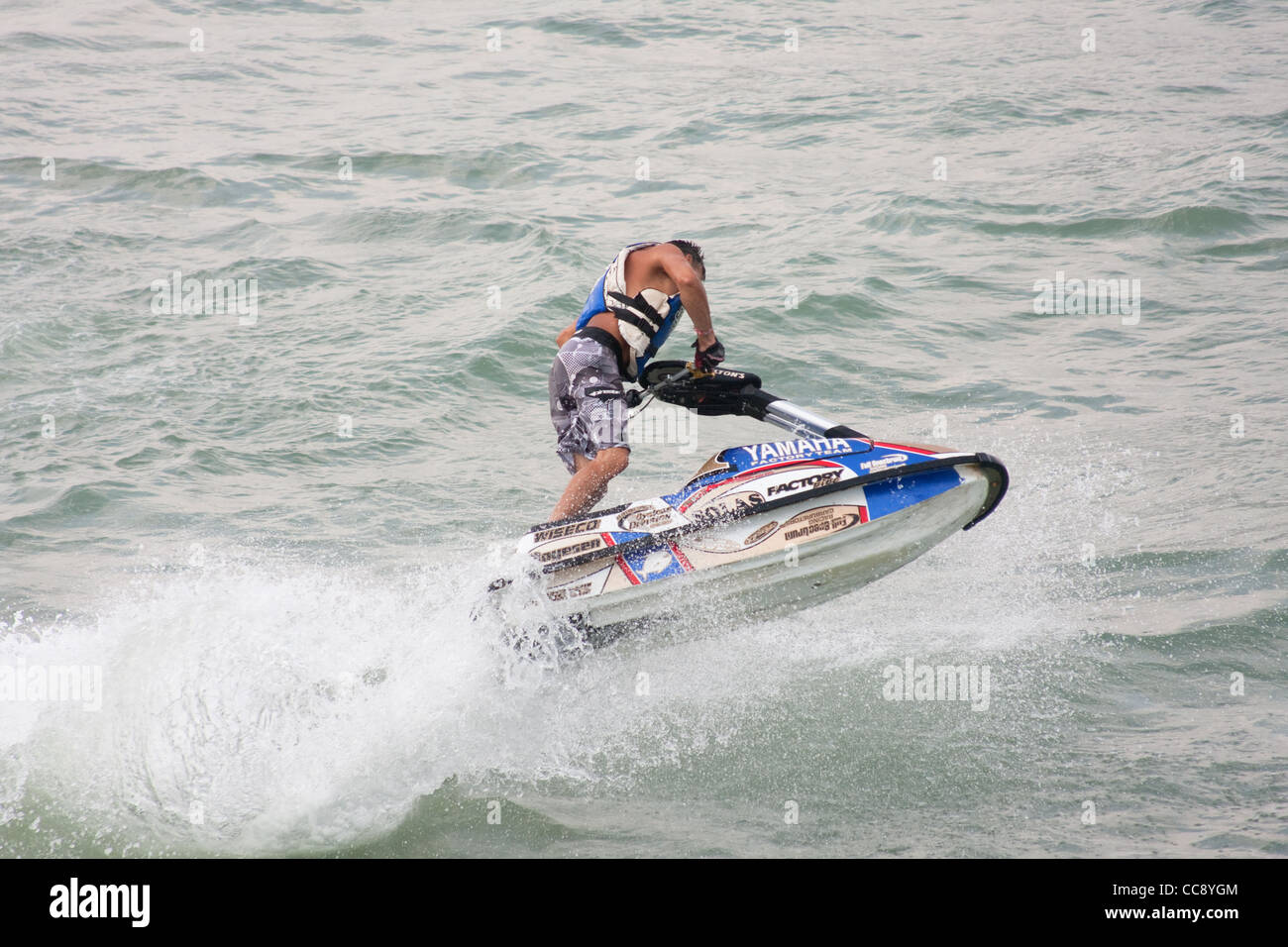 Jet Ski Freestyle Competition Stock Photo - Alamy