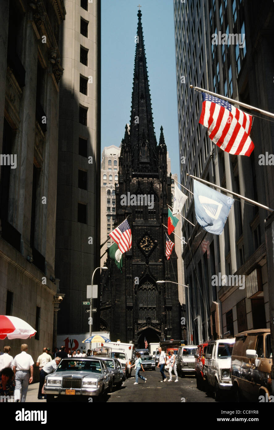 American stock exchange trinity hi-res stock photography and images - Alamy