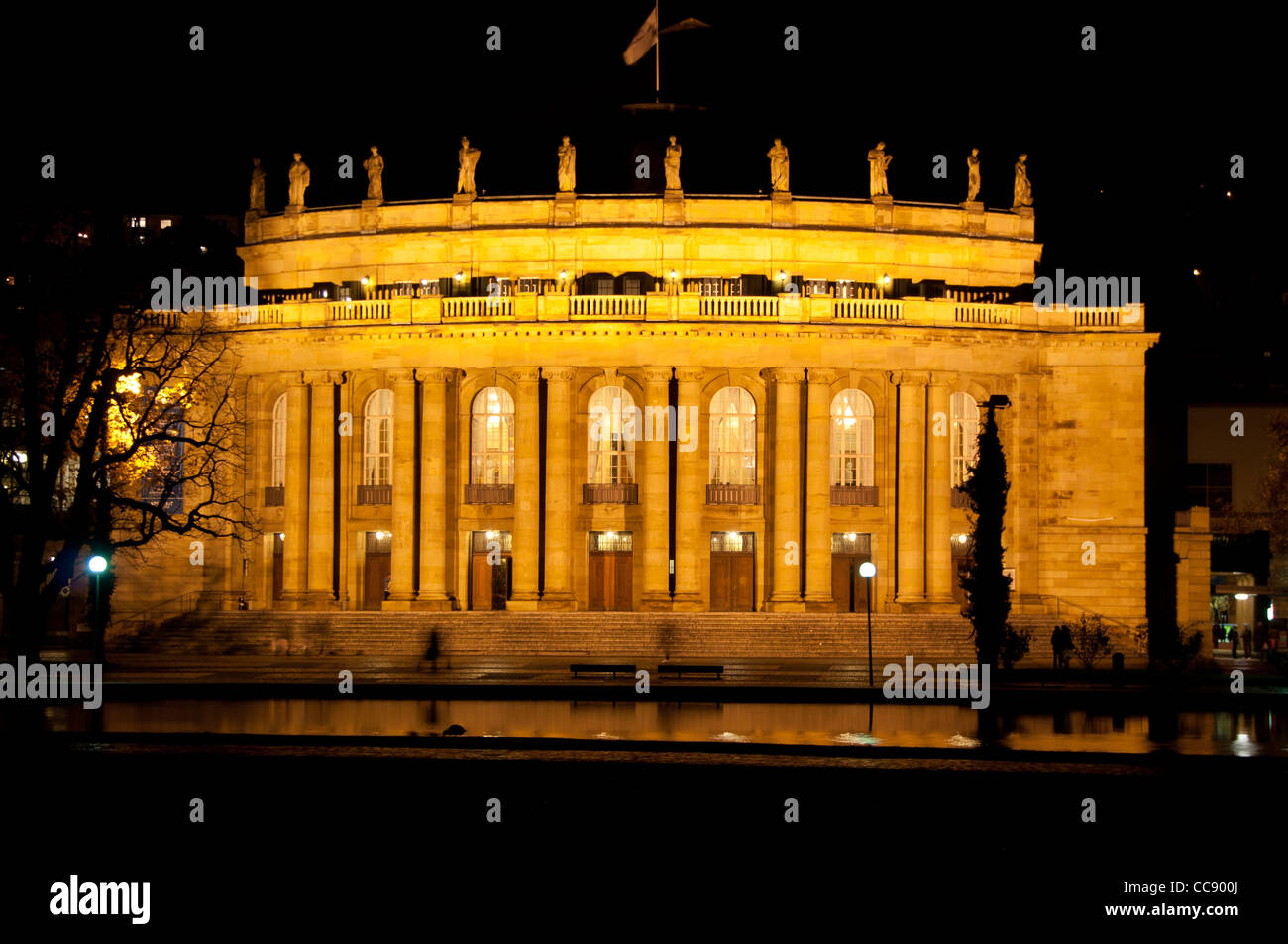 Stuttgart opera house facade hi-res stock photography and images - Alamy