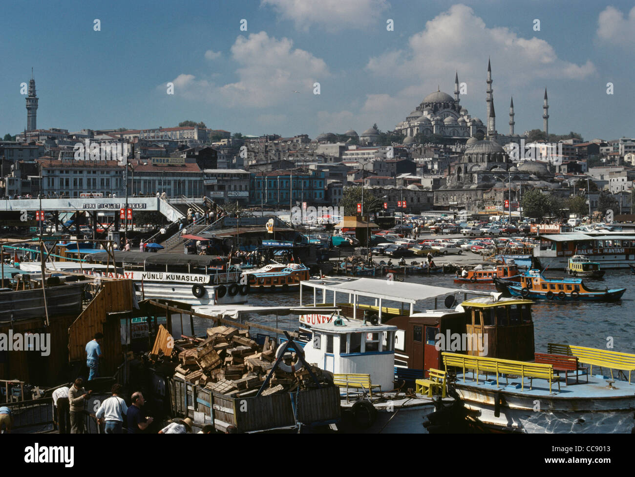 Golden Horn, Istanbul, Turkey 1970s Stock Photo - Alamy