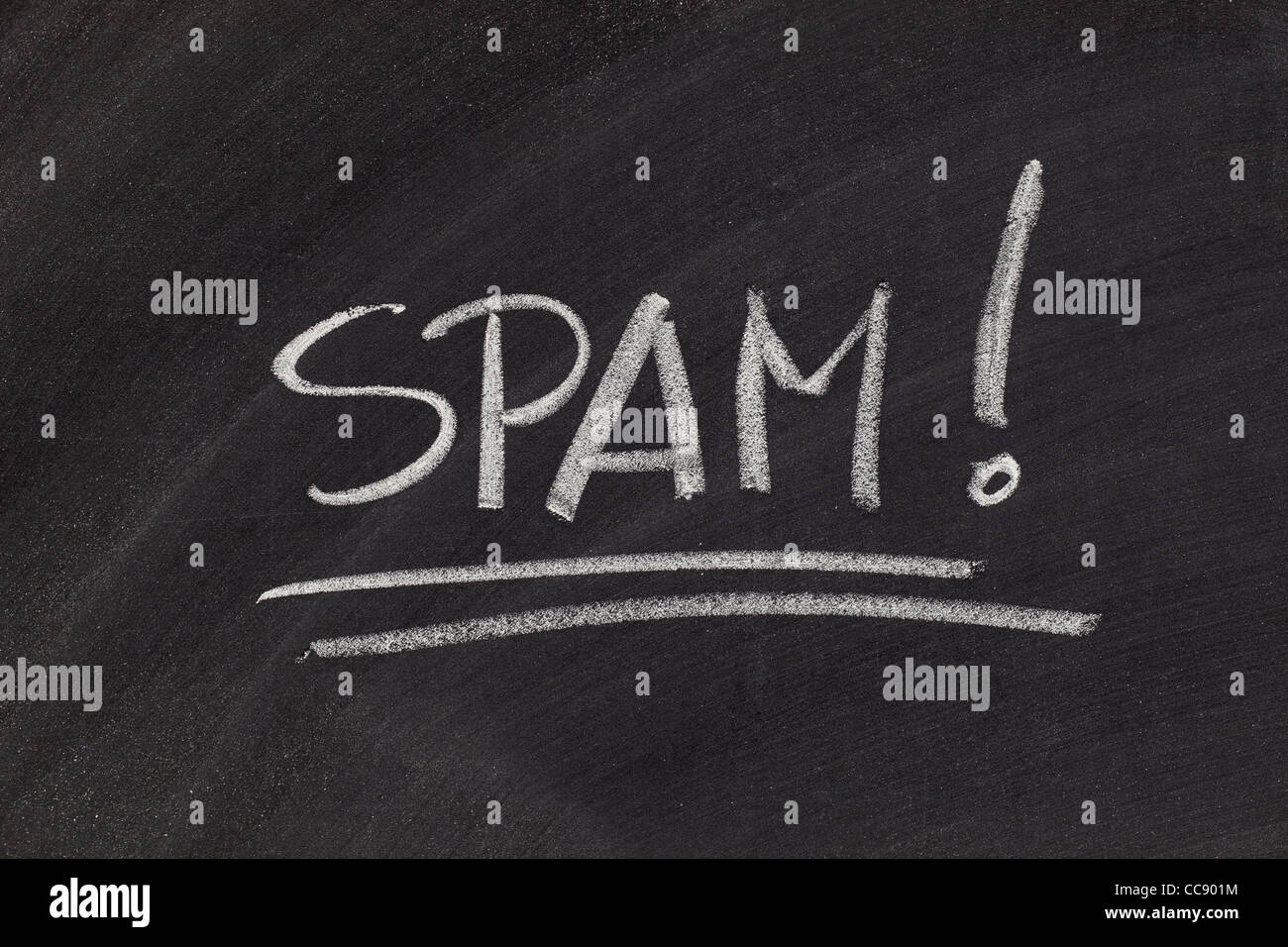 the word spam (unsolicited and unwanted commercial email messages ...