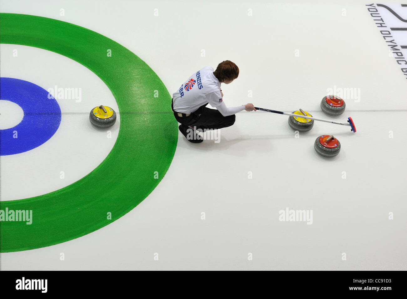 Team gb winter olympics curling hi-res stock photography and images - Alamy
