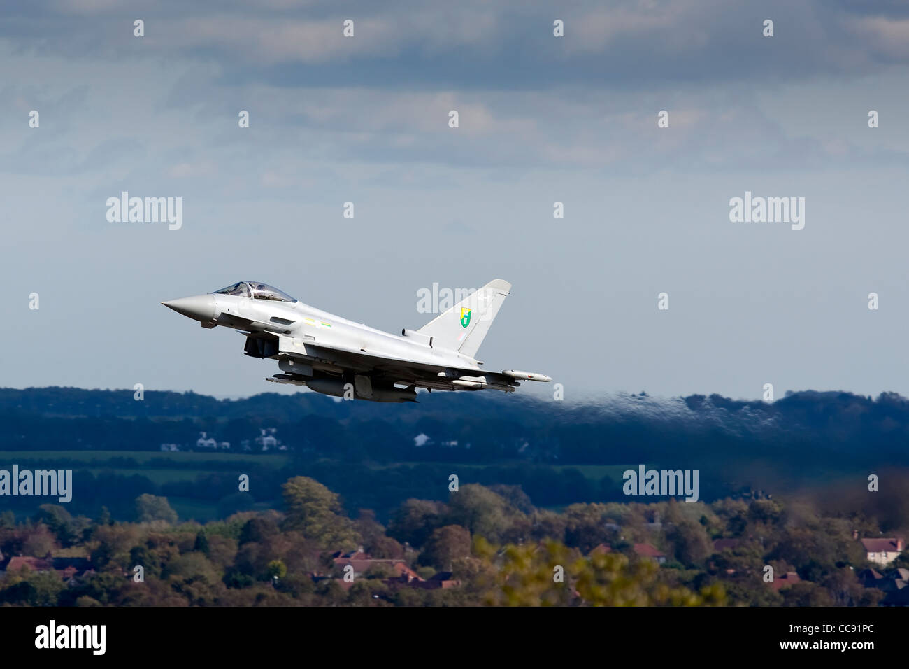 Typhoon Jet Fighter Stock Photo - Alamy
