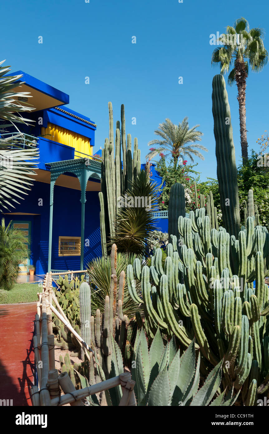 Yves saint laurent house morocco hi-res stock photography and images ...