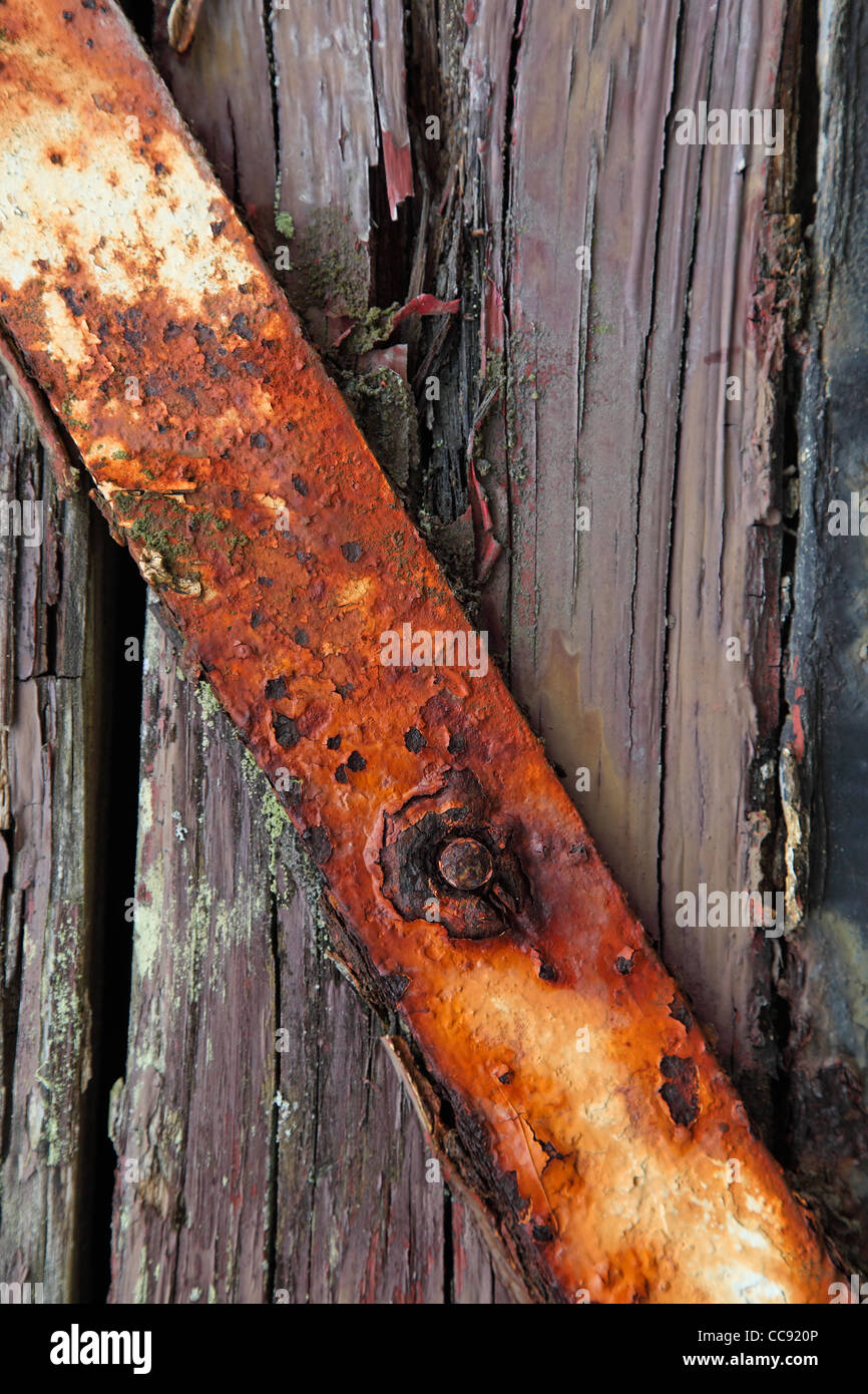 wooden fence abstract background Stock Photo - Alamy