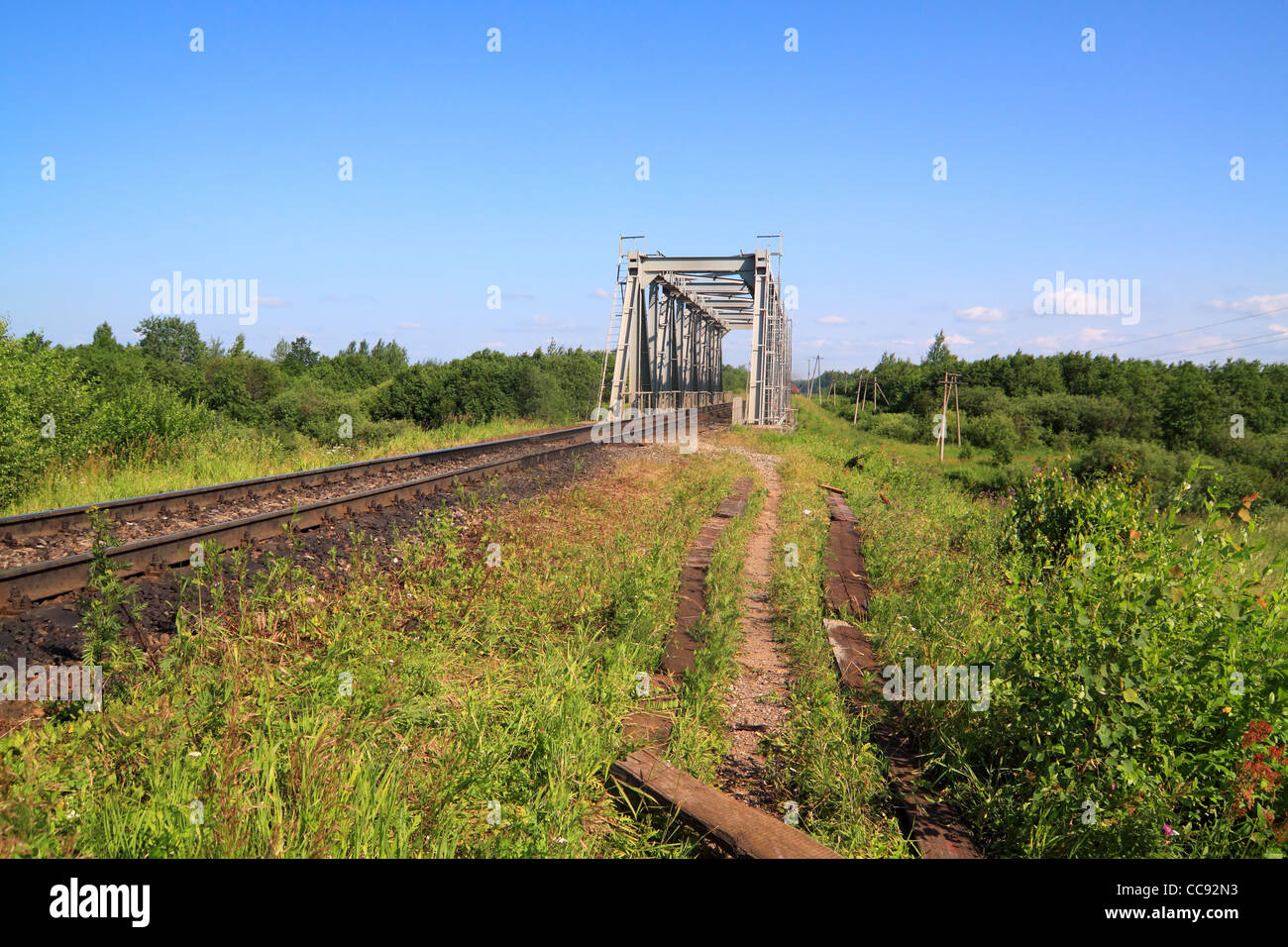 Small bridge flow water hi-res stock photography and images - Alamy