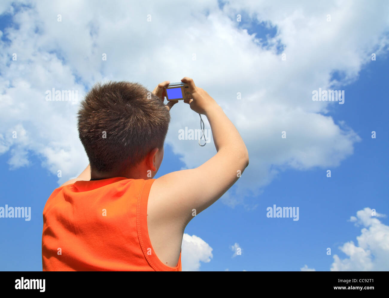 boy with camera Stock Photo - Alamy