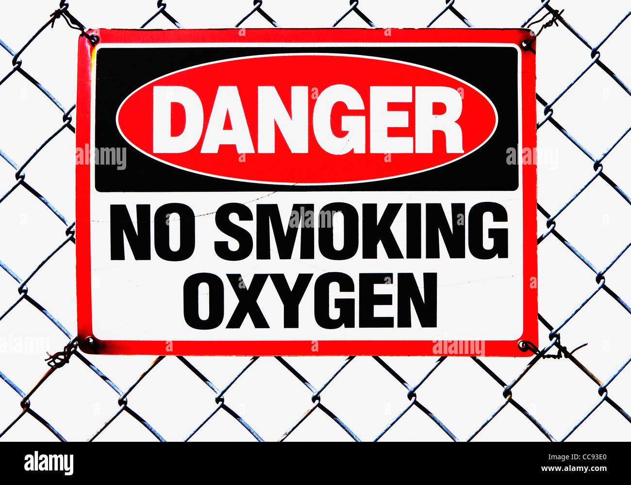 no smoking oxygen sign Stock Photo - Alamy