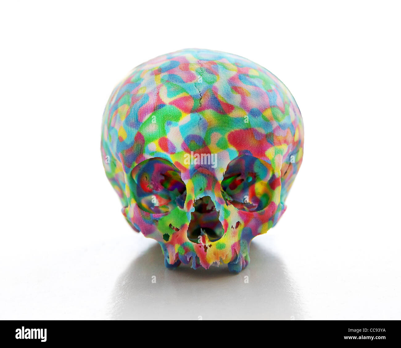 Colourful skull hi-res stock photography and images - Alamy
