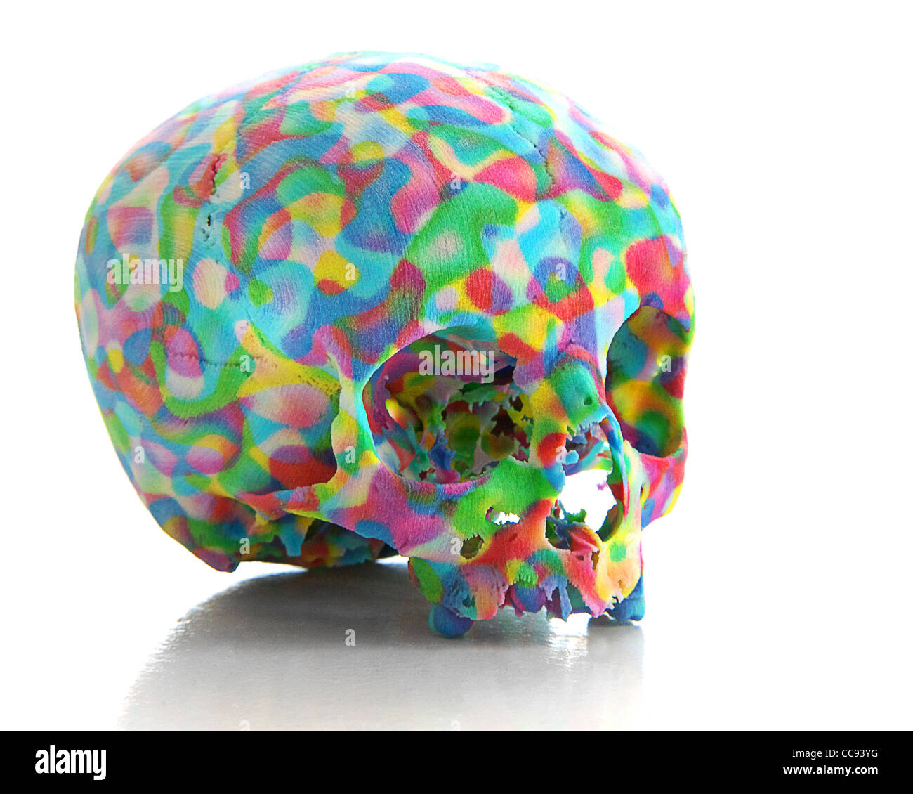 Colourful skull hi-res stock photography and images - Alamy