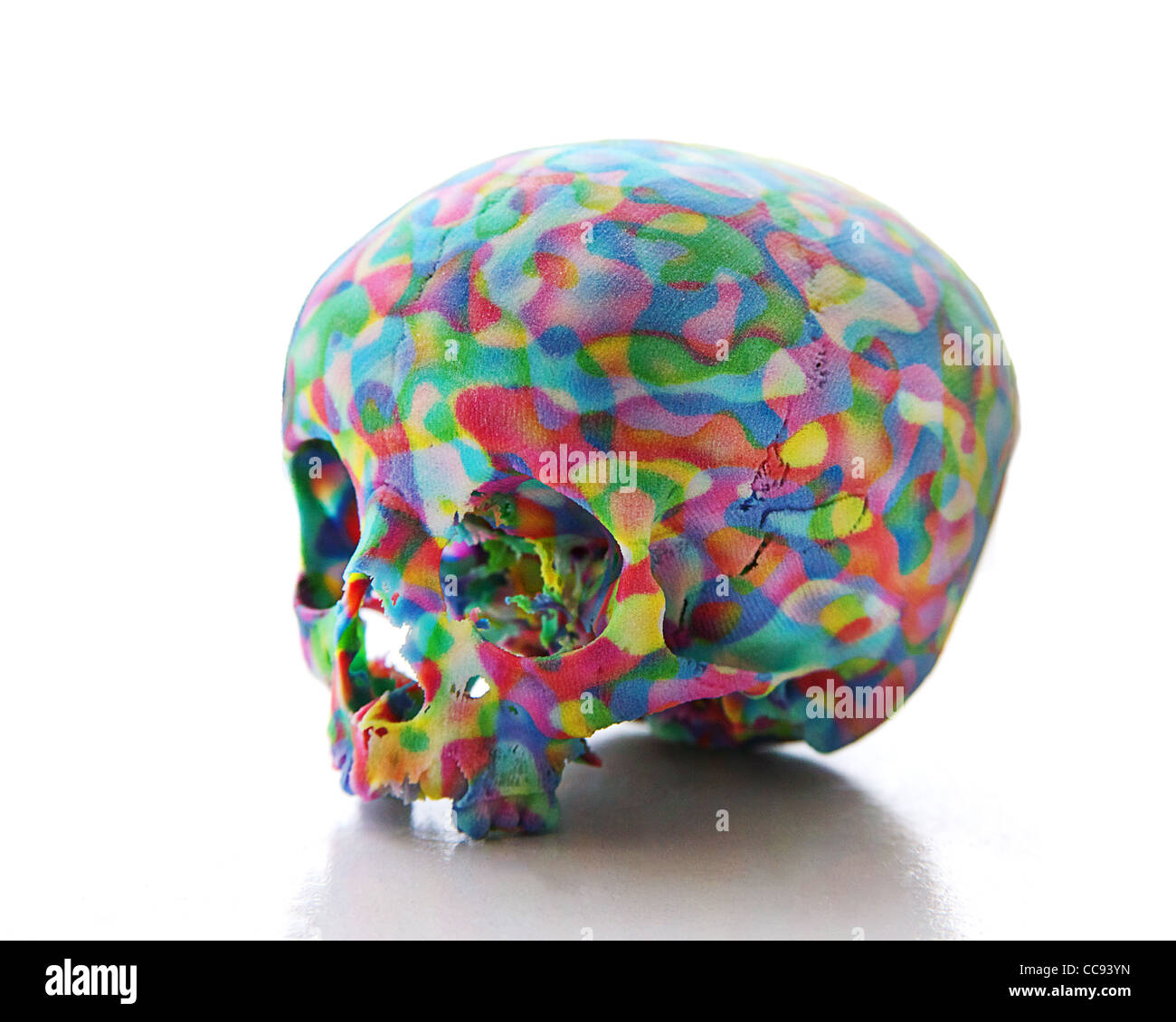 Colourful skull hi-res stock photography and images - Alamy
