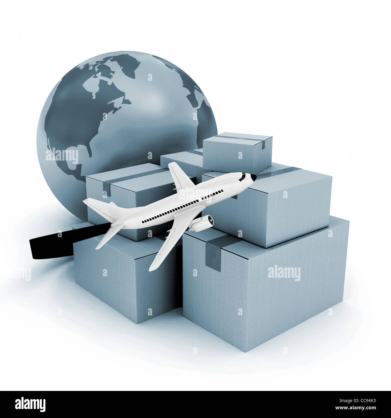 Airplane carton Cut Out Stock Images & Pictures - Alamy