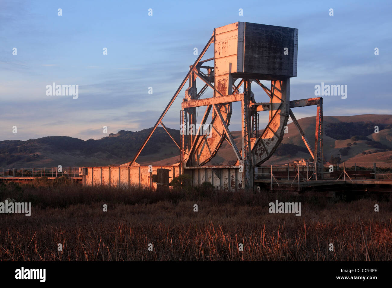 The Wingo Drawbridge crosses Sonoma Creek near the ghost town of Wingo ...