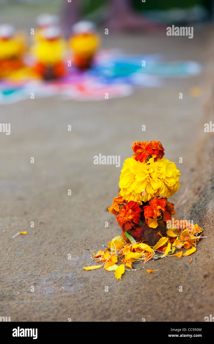 India cow dung hi-res stock photography and images - Alamy