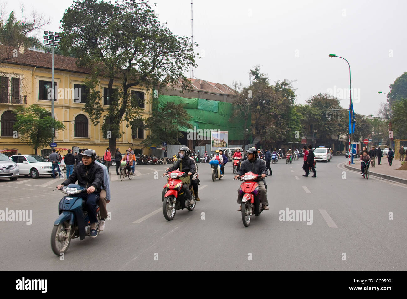 Daily life, Hanoi, Vietnam Stock Photo - Alamy