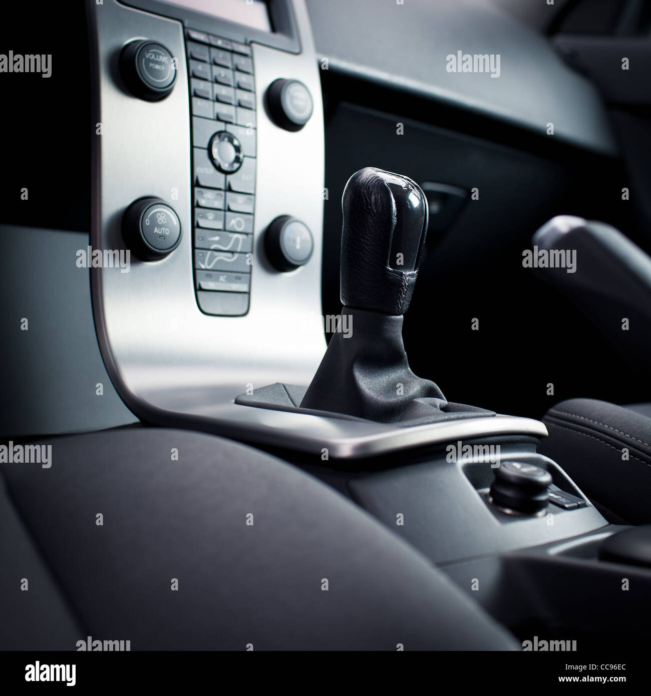 Interior of modern car Stock Photo - Alamy