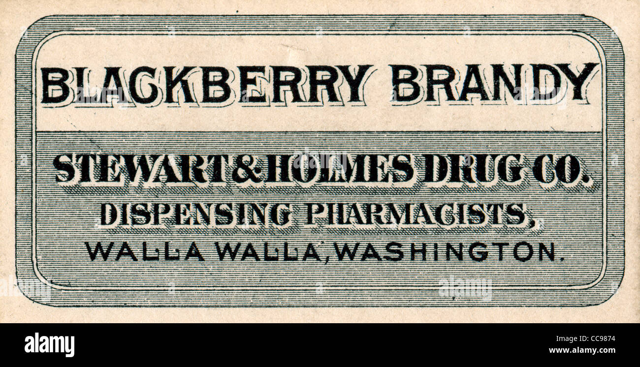 vintage medicine label Stock Photo - Alamy