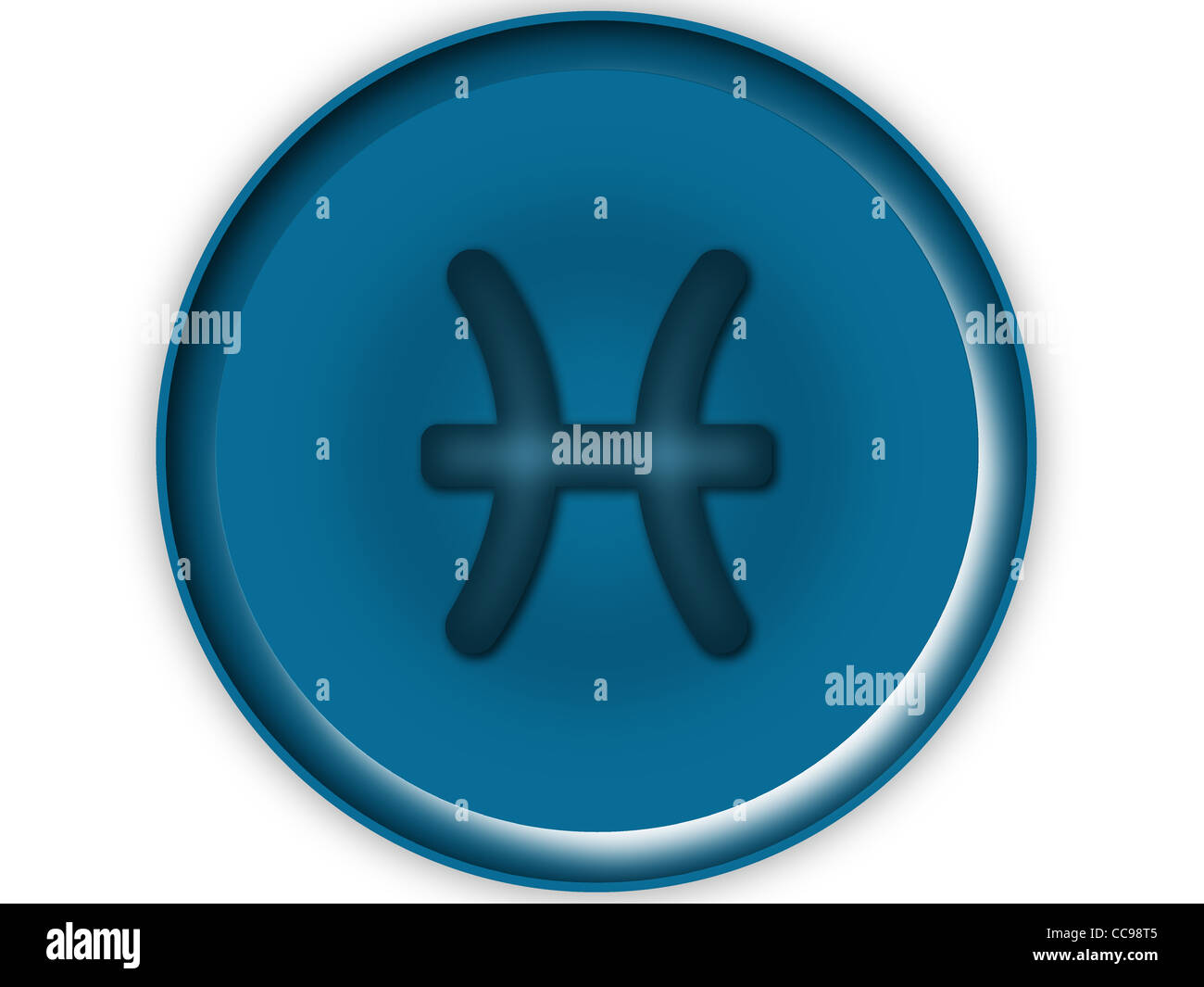 Pisces symbol hi-res stock photography and images - Alamy