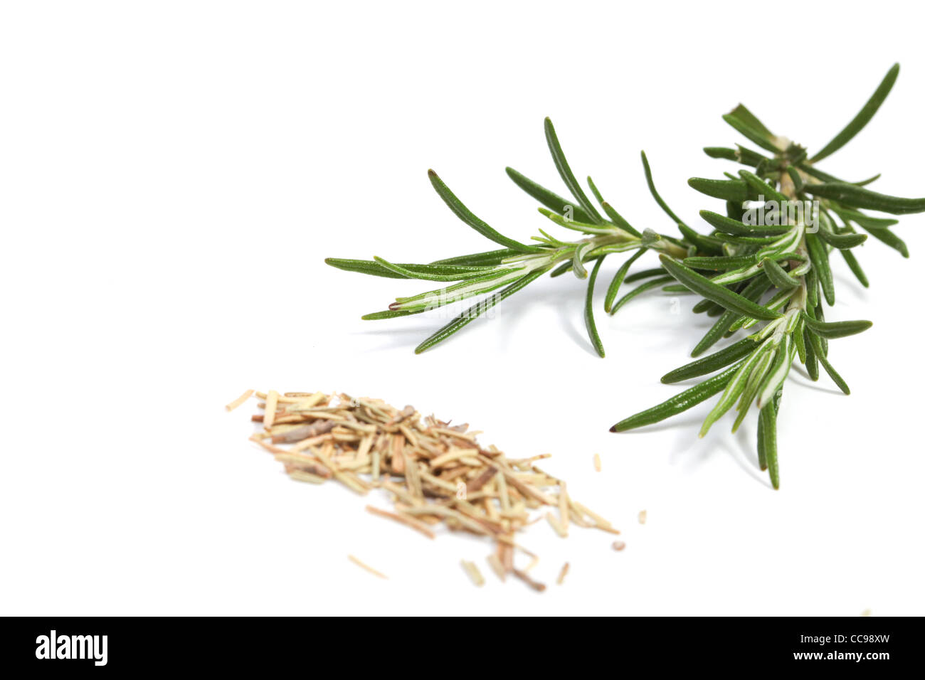 Fresh dried rosemary Cut Out Stock Images & Pictures - Alamy
