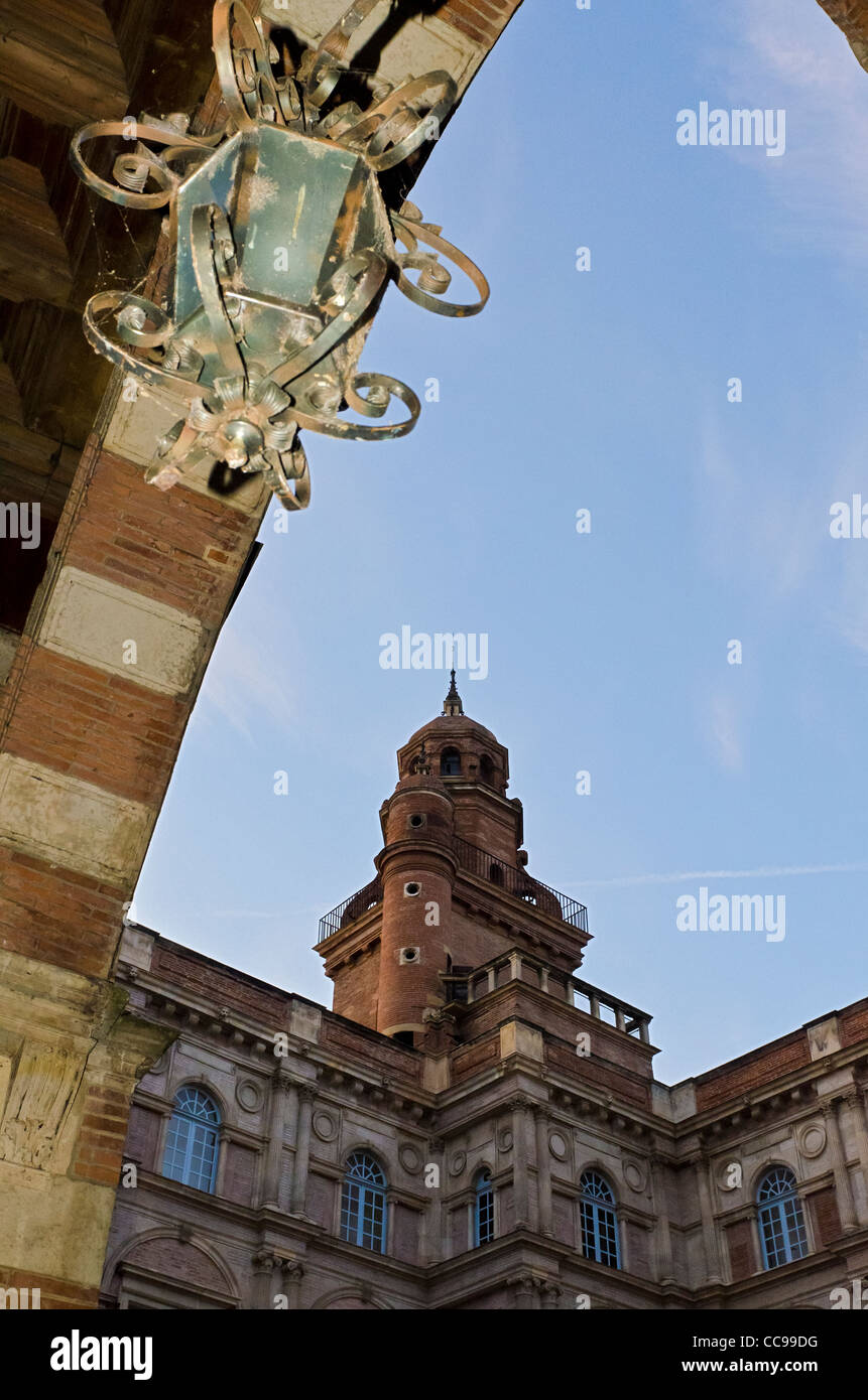 Old stone building tower Stock Photo - Alamy