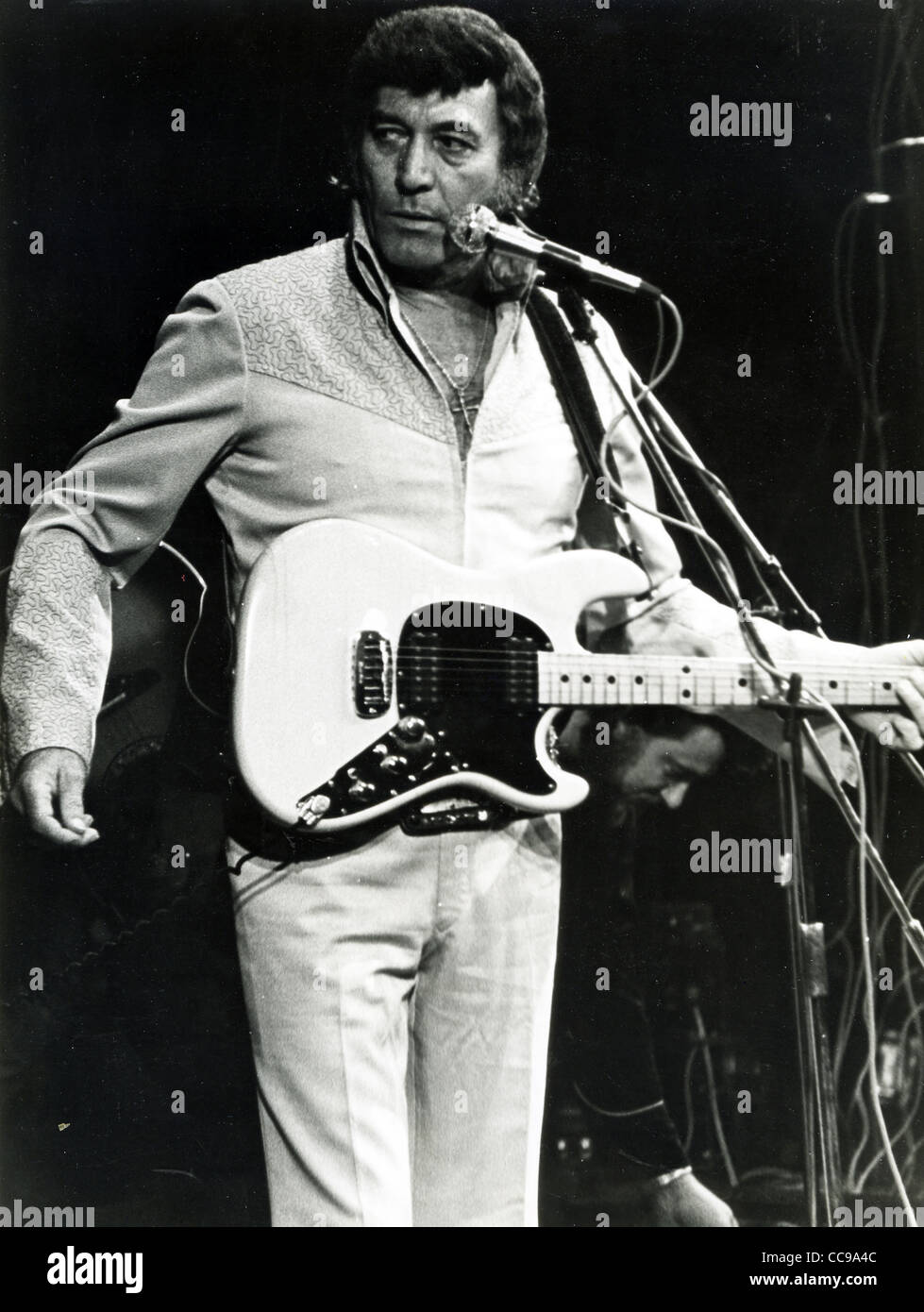 CARL PERKINS (1932-1998) US rockabilly musician about 1980. Photo ...