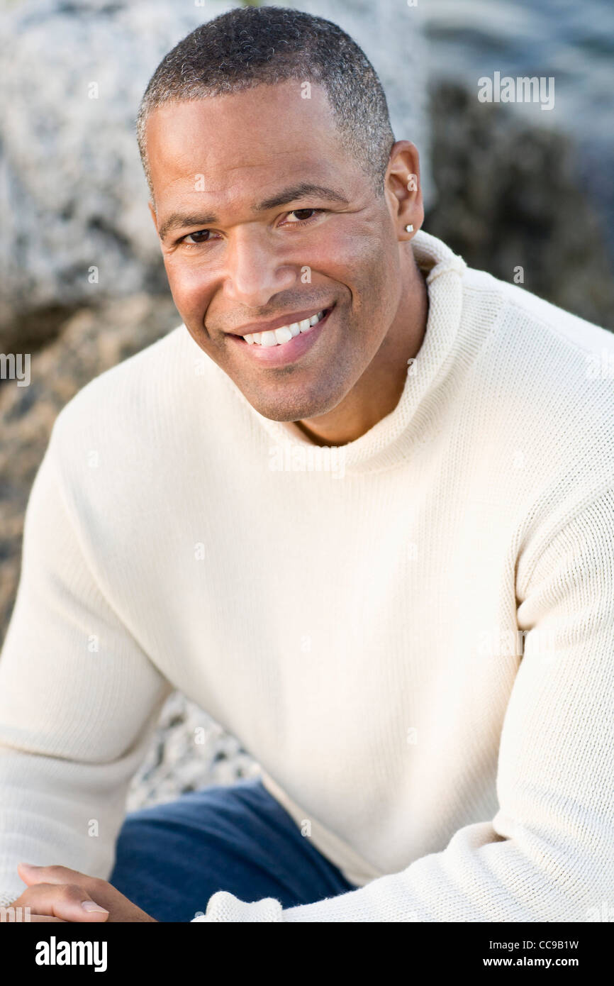 Portrait of Man Stock Photo - Alamy