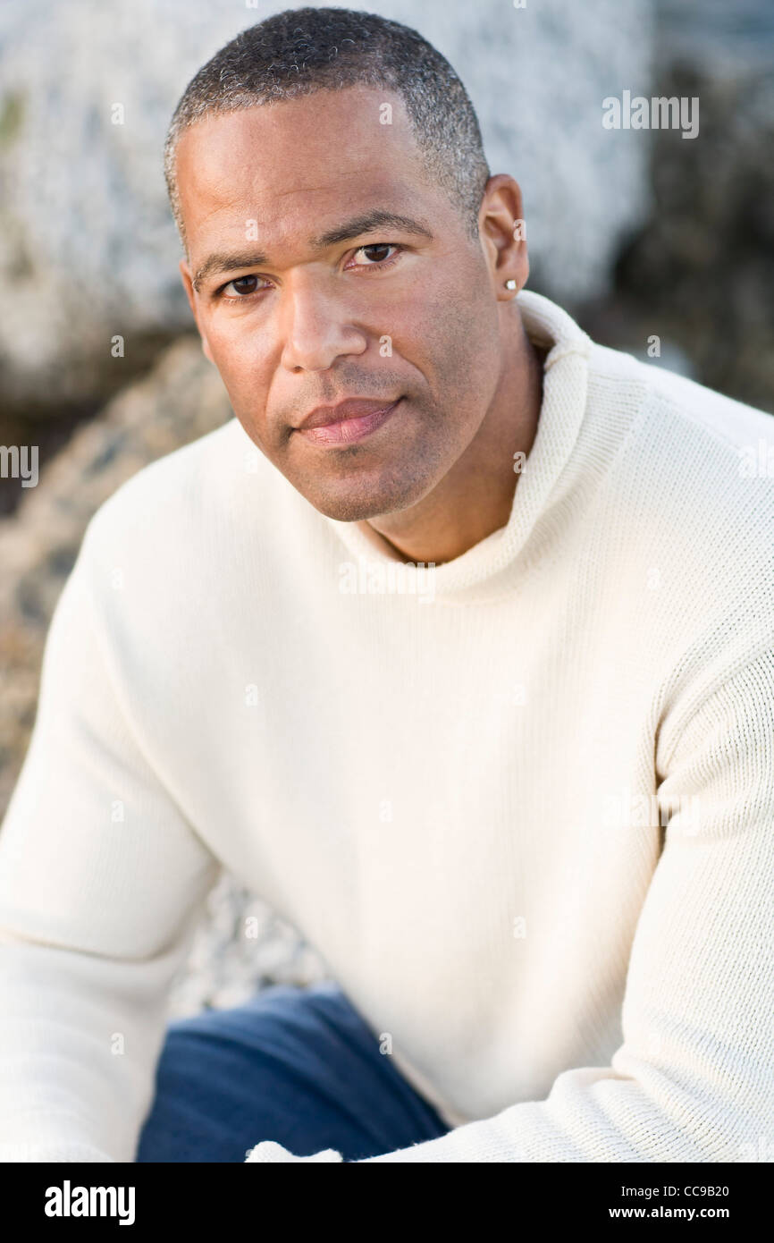 Portrait of Man Stock Photo - Alamy