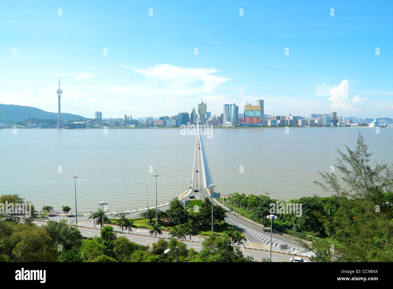 Macao island aerial hi-res stock photography and images - Alamy