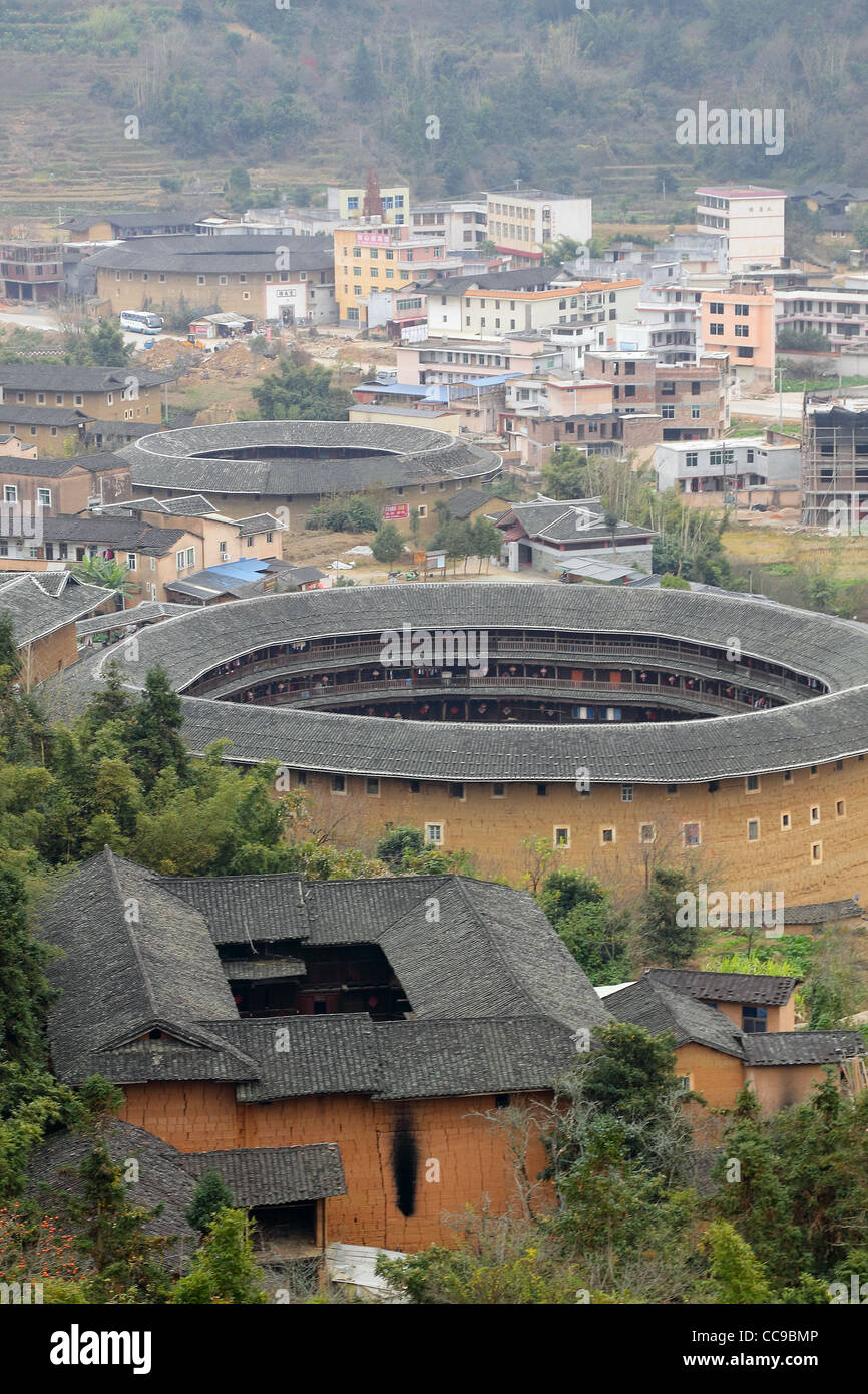 Hakka tulou group hi-res stock photography and images - Alamy