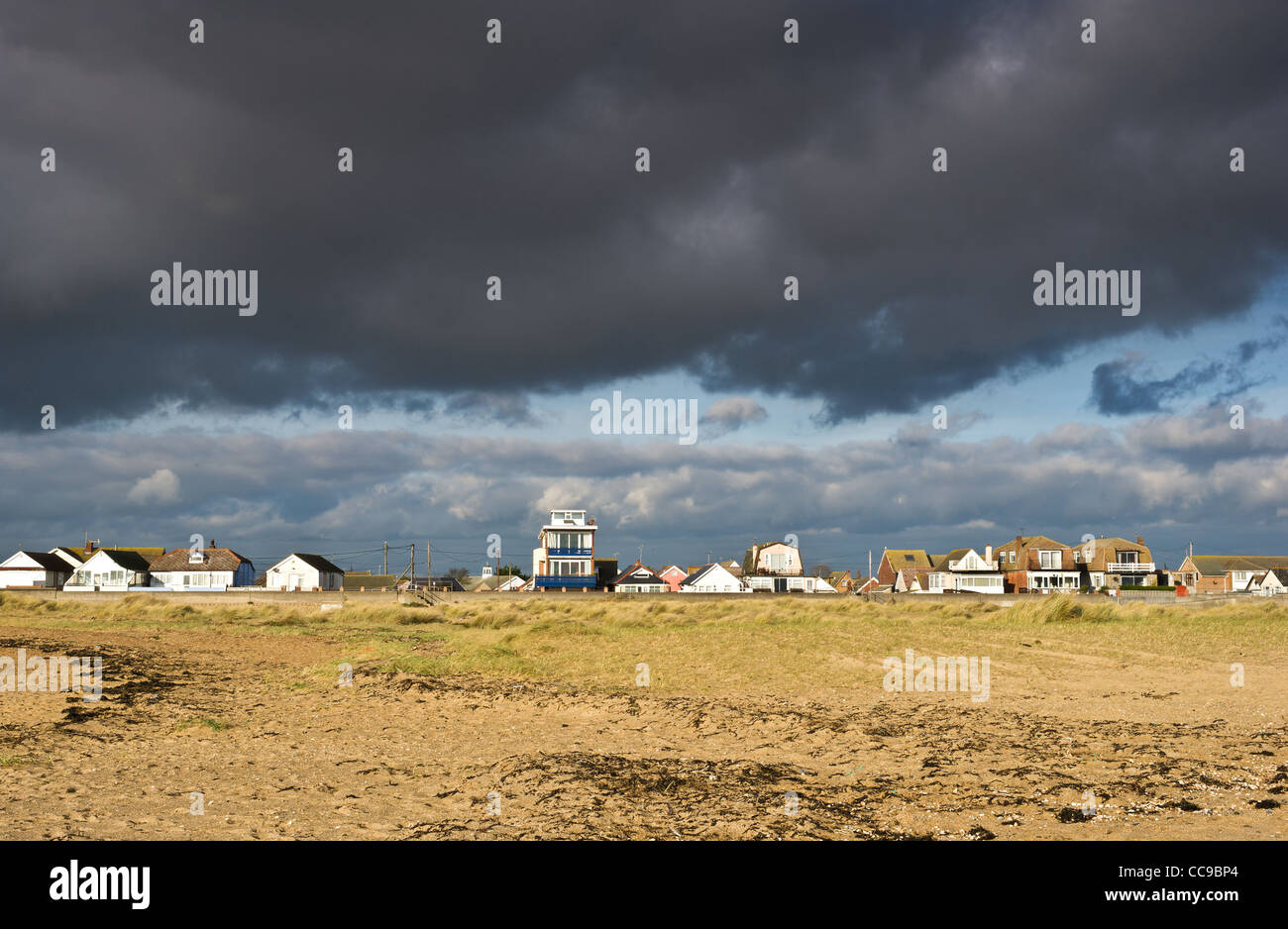 Houses at Jaywick in Essex Stock Photo - Alamy