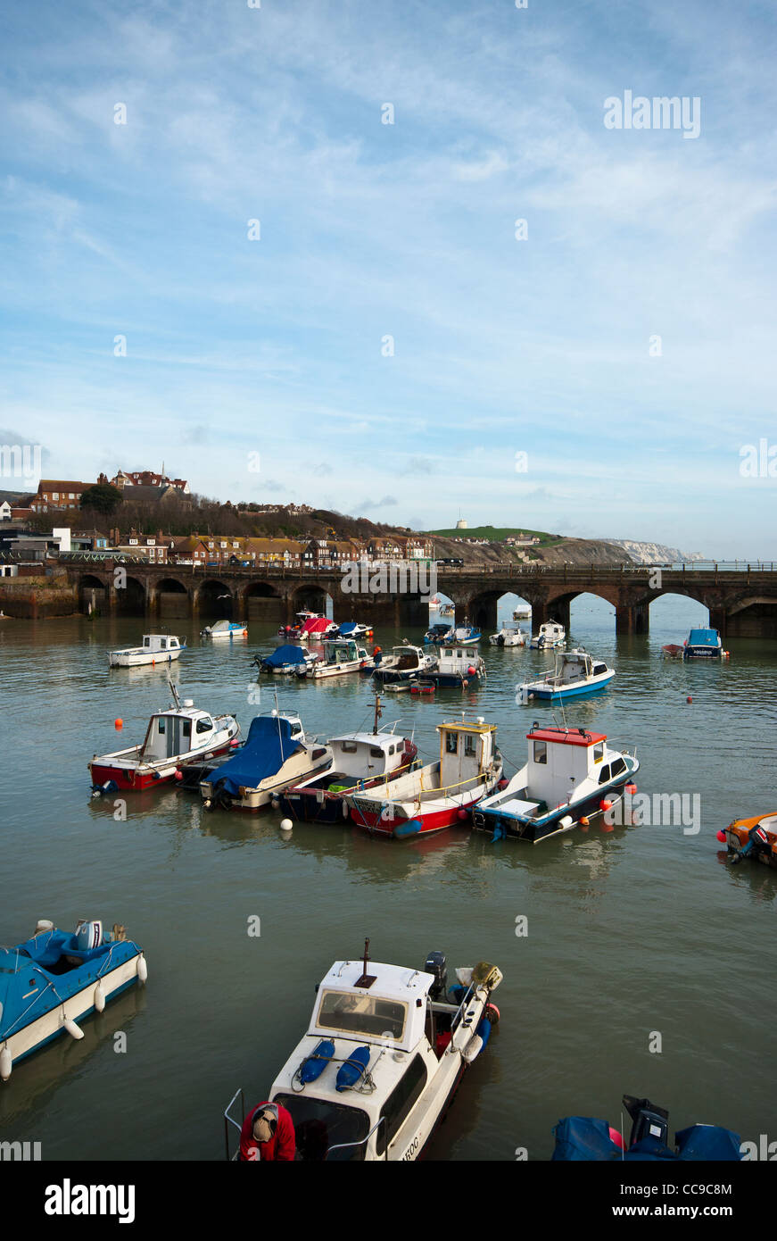 View folkestone harbour kent england hi-res stock photography and ...