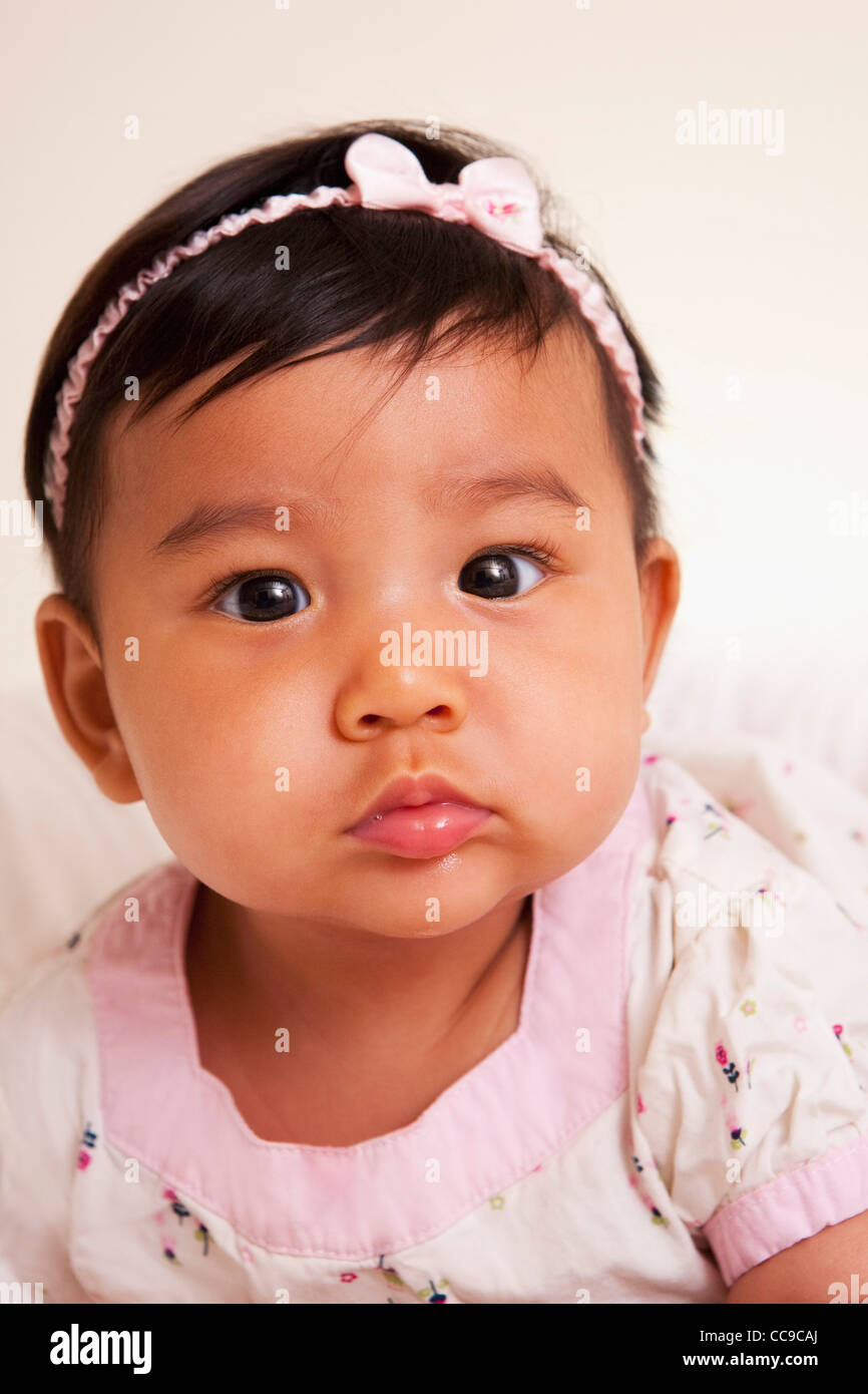 Portrait of Baby, Maryland, USA Stock Photo - Alamy