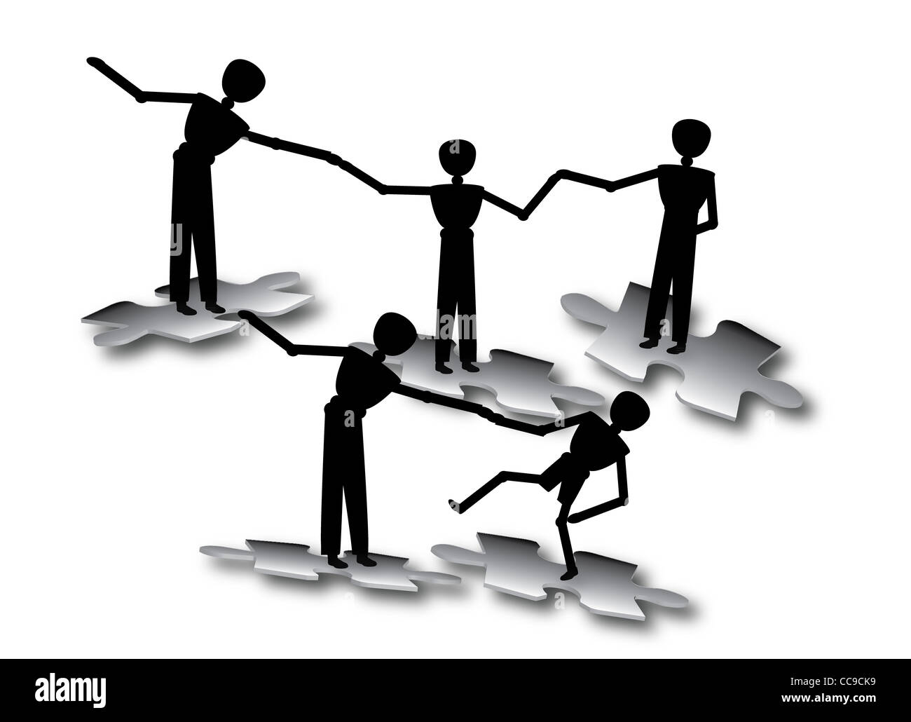 teamwork for success and balance Stock Photo - Alamy