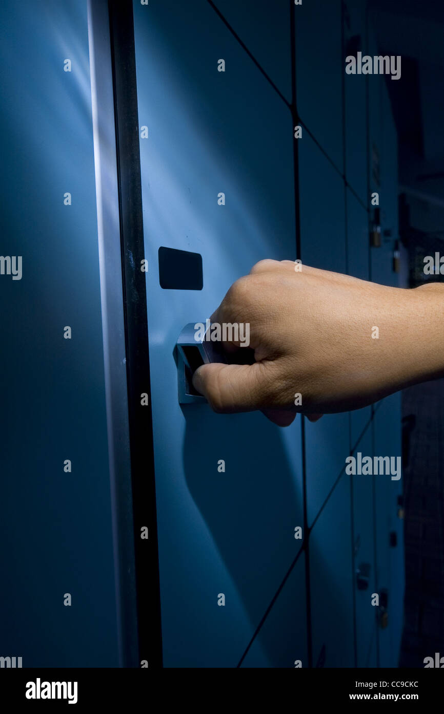 Open locker hi-res stock photography and images - Alamy