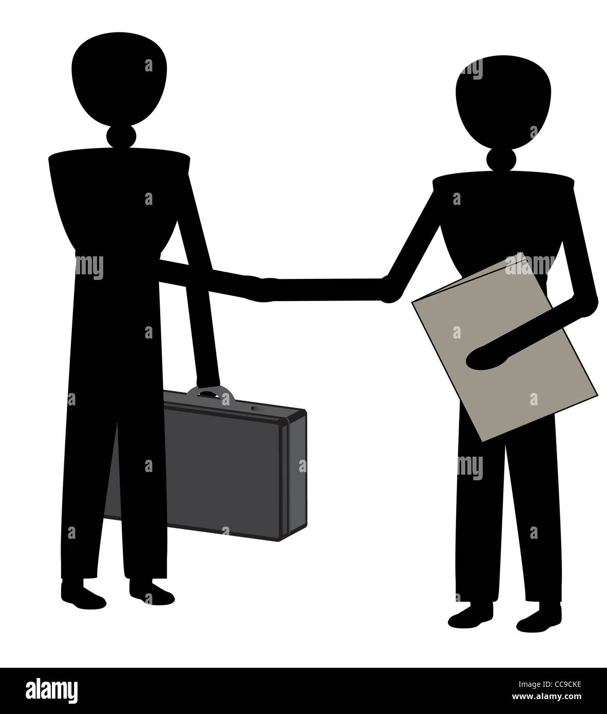 businessman making a deal Stock Photo - Alamy