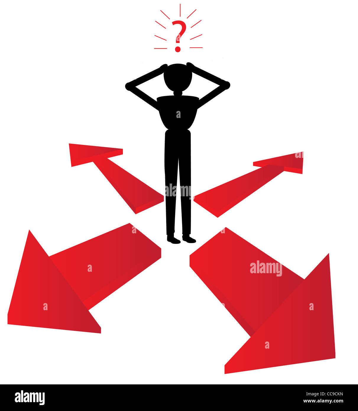 Cartoon boy asking question hi-res stock photography and images - Alamy