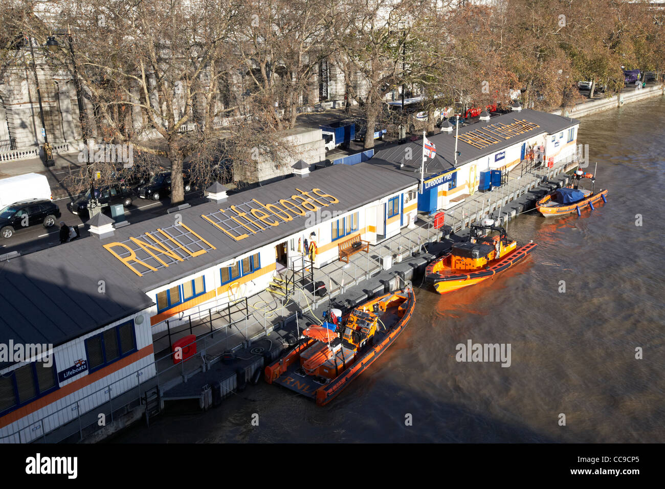 tower rnli lifeboat station at the victoria thames embankmentLondon ...