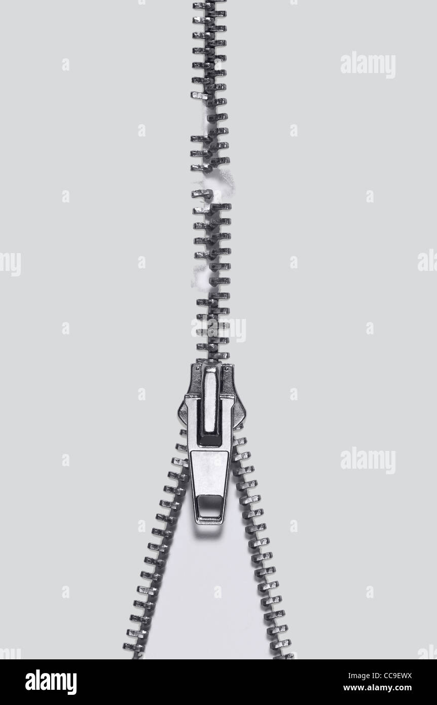 Zip undone hi-res stock photography and images - Alamy