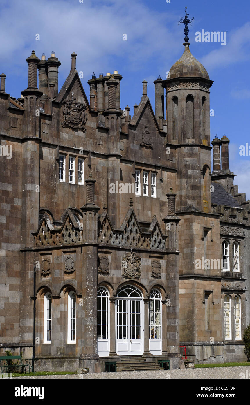 Glenarm Castle, Ballymena, Coastal Road, County Antrim, Ulster, North ...
