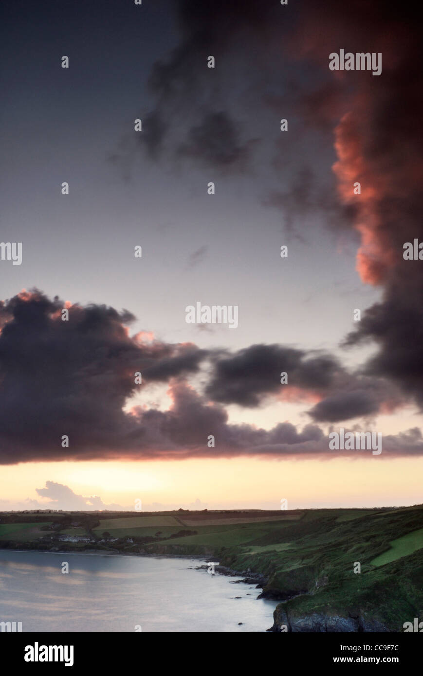 Gerrans Bay, Cornwall, england,UK Stock Photo - Alamy