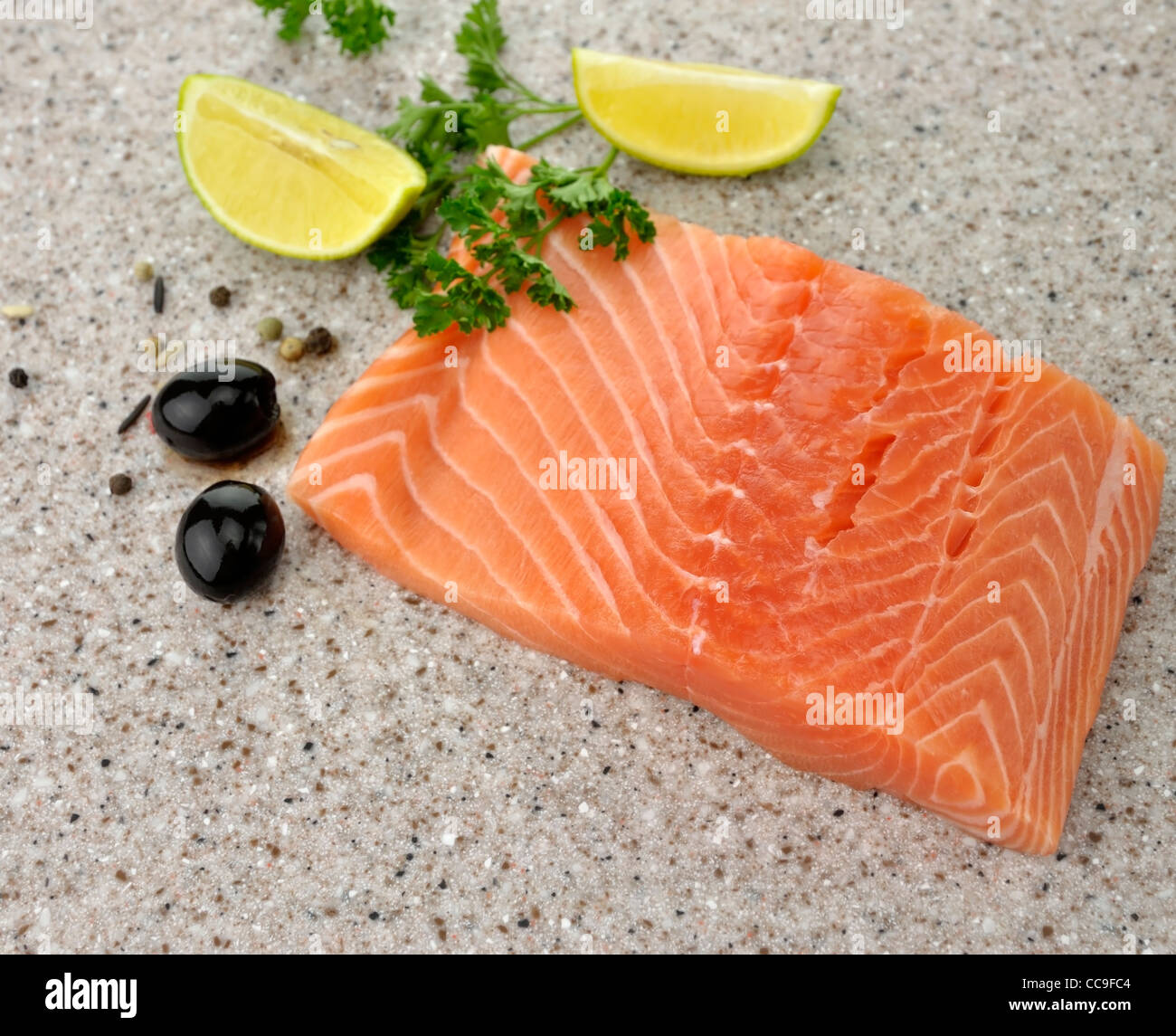 Salmon fillet hi-res stock photography and images - Alamy